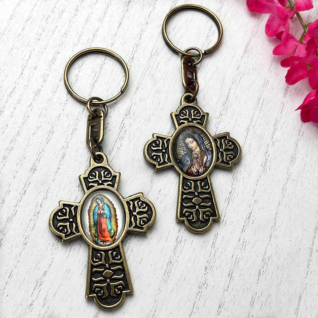 Virgin Mary Keychain Religious Gifts – Mangata Crafts
